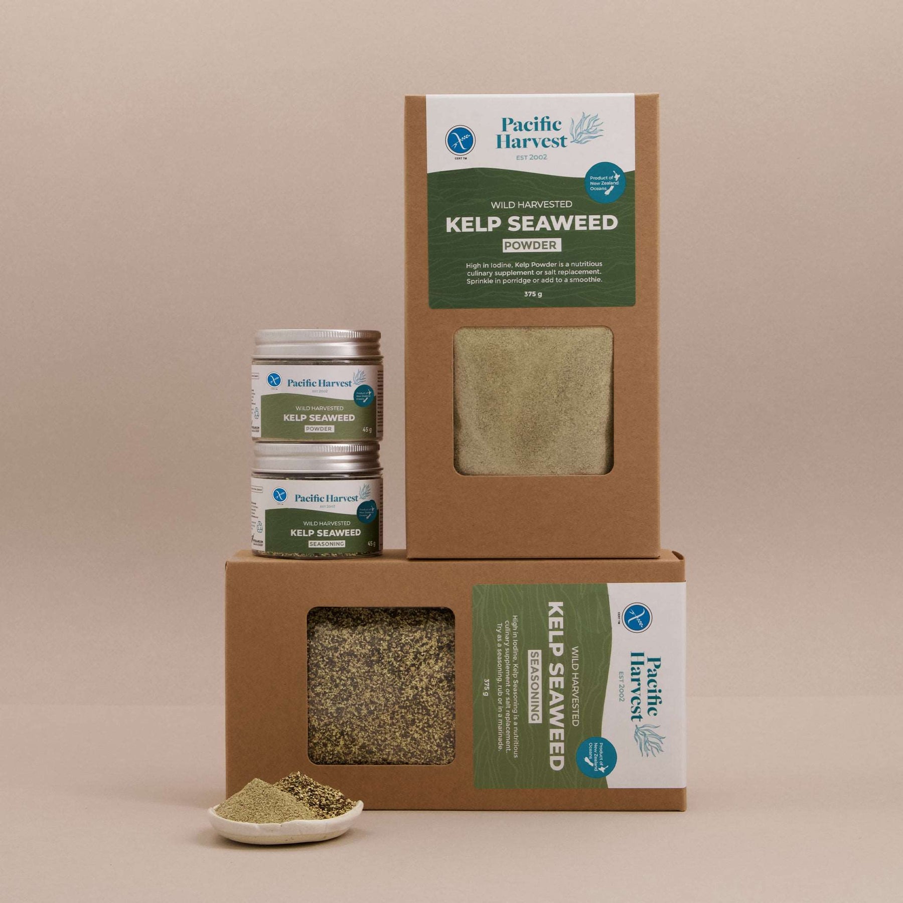Kelp Seaweed (Raw, GF, New Zealand Wild harvested) | Pacific Harvest AU